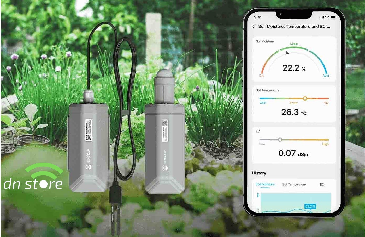Vegetable Gardening Monitoring Kit | IoT & AI Solutions Certified ...